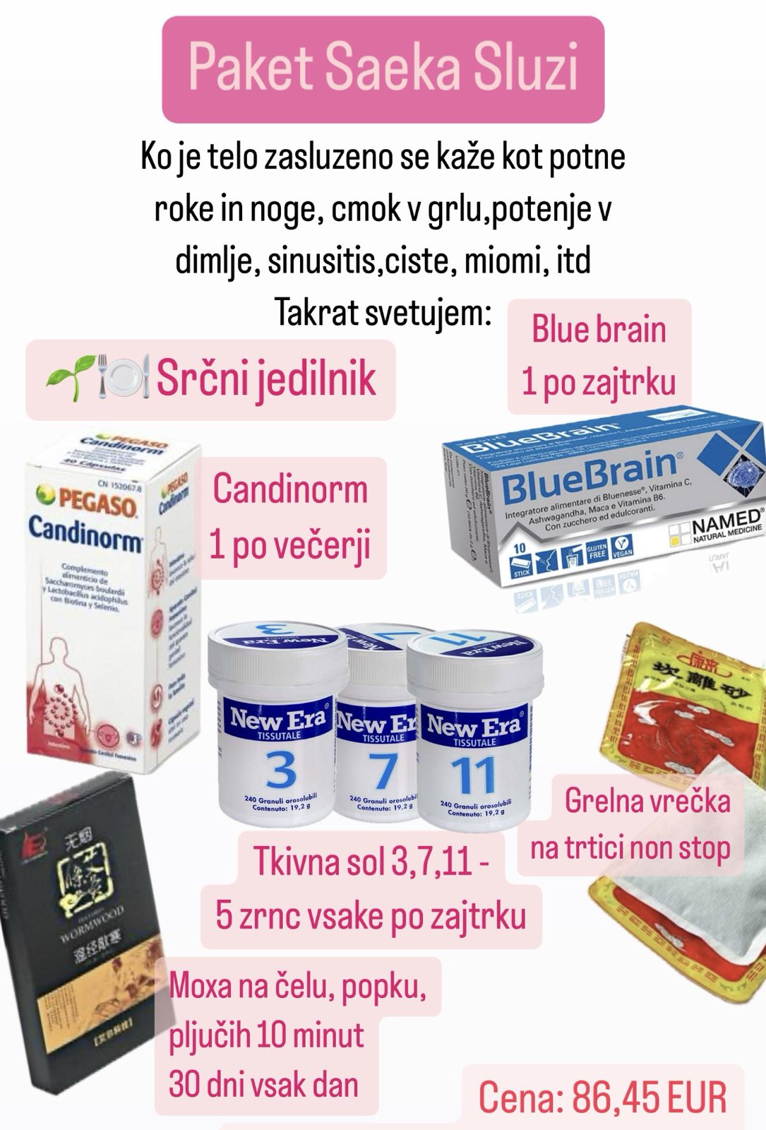 Paket Saeka Sluzi | Saeka - Shop