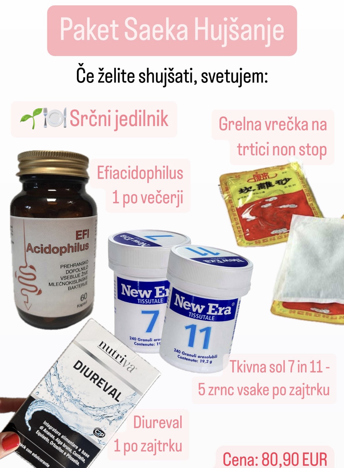 Paket Saeka Hujšanje | Saeka - Shop