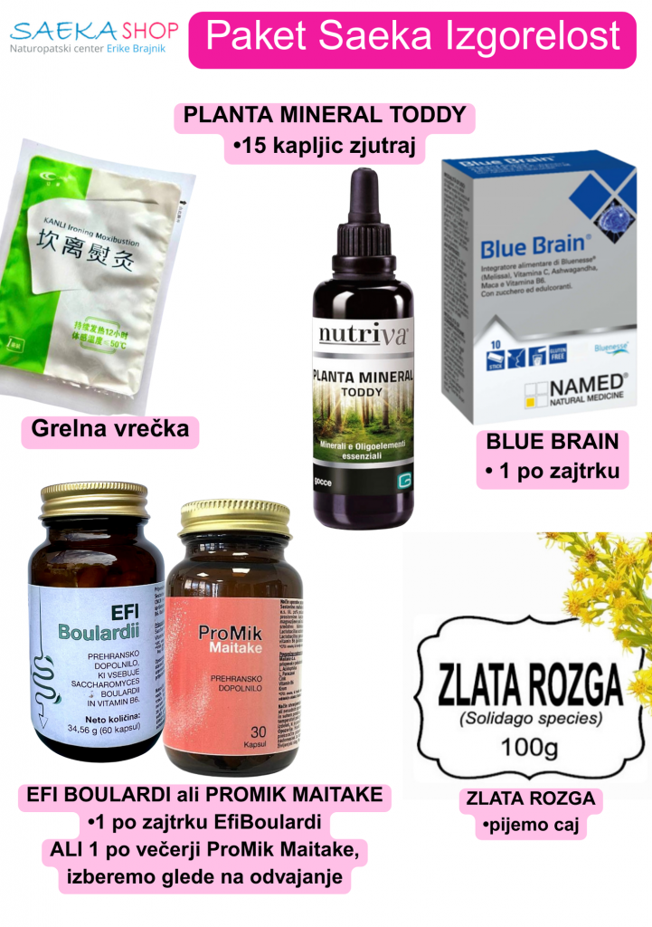 SAEKA PAKET IZGORELOST | Saeka - Shop